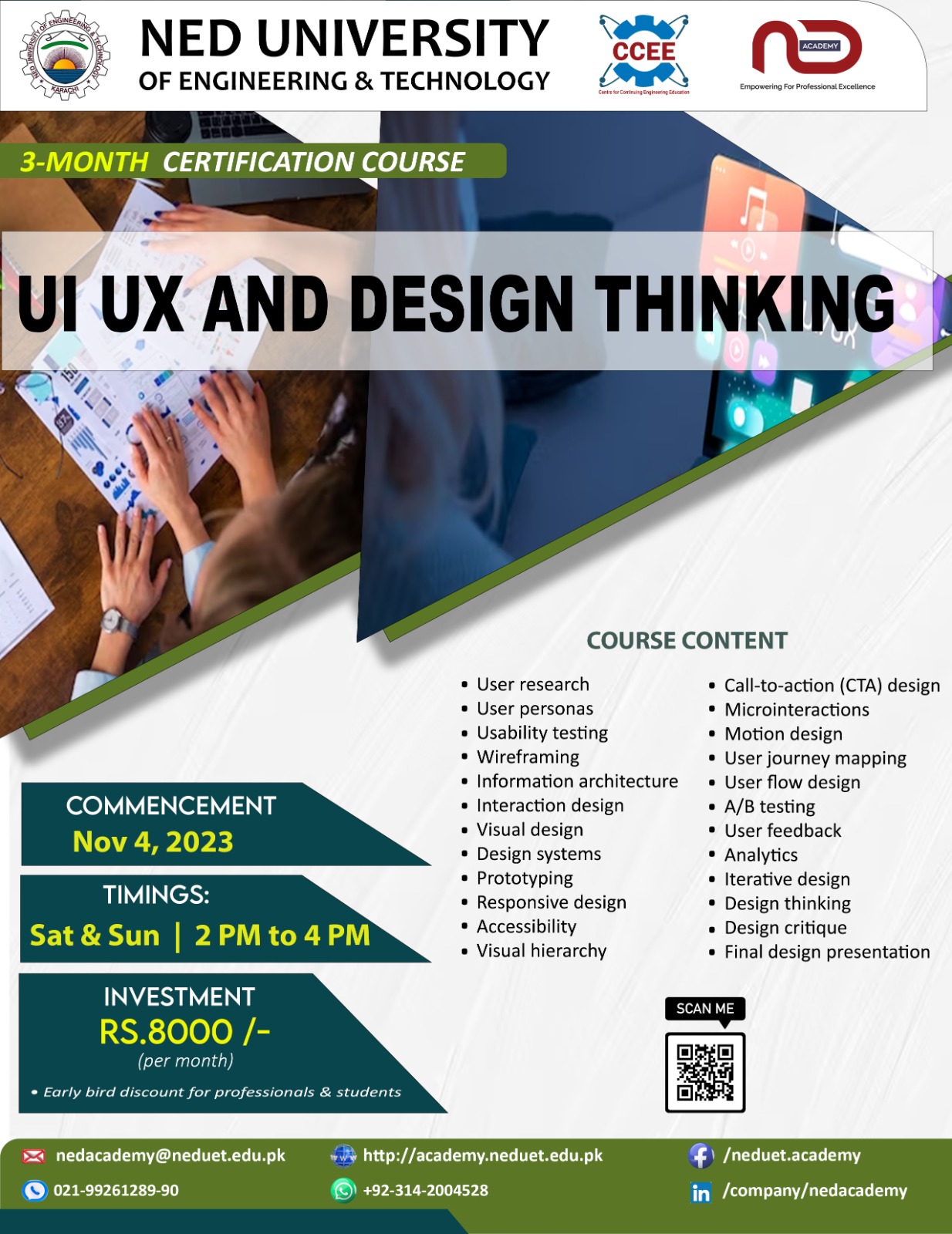 Ui Ux And Design Thinking Ned Academy Ccee Cmpp Ptmc